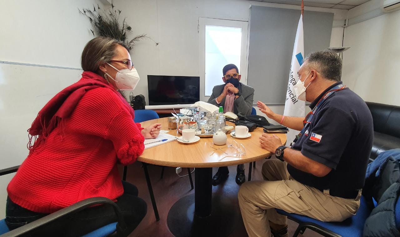 Delegada provincial Sandra Saavedra sostiene encuentro de trabajo con ...