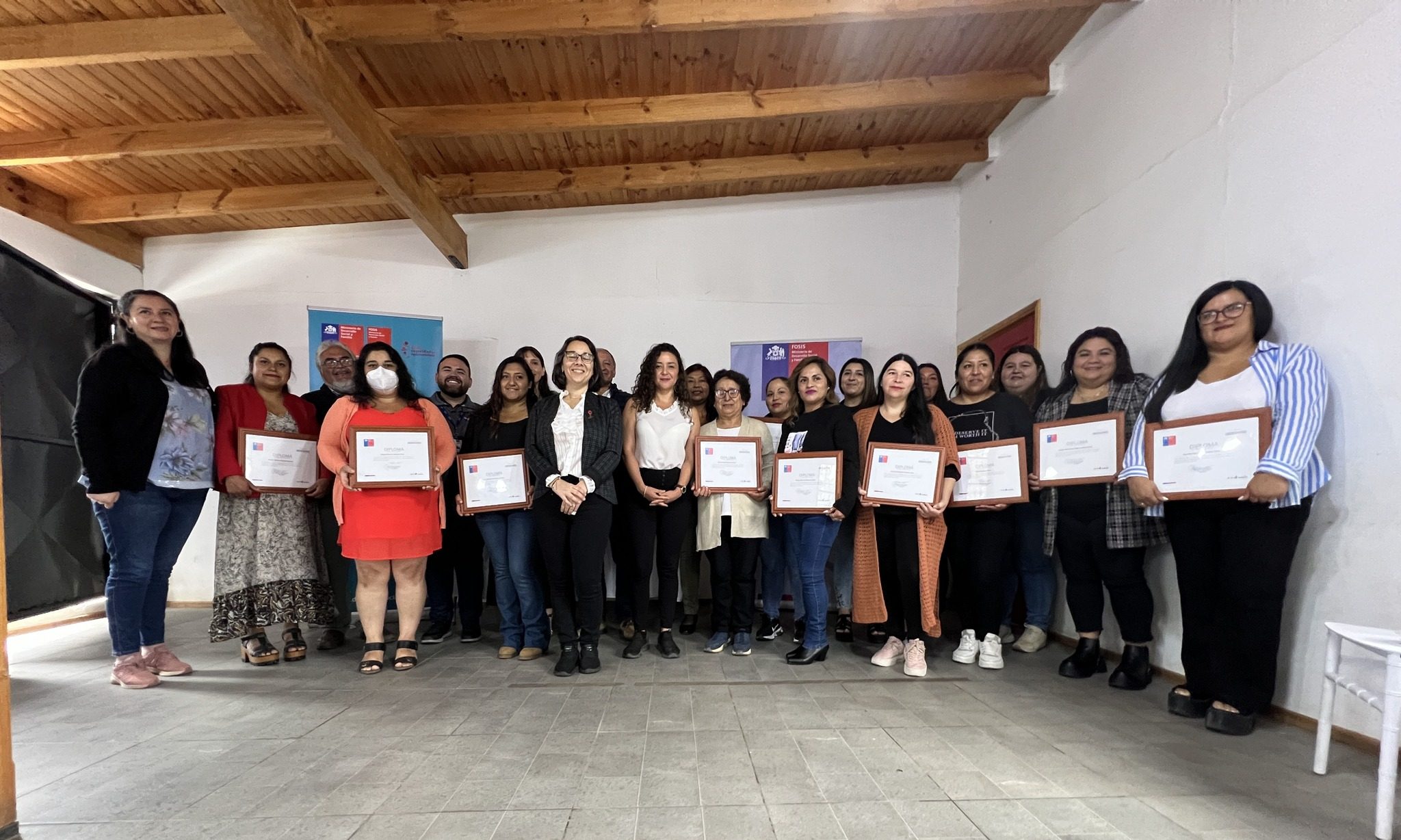 Delegada Sandra Saavedra participa de una emotiva ceremonia de ...